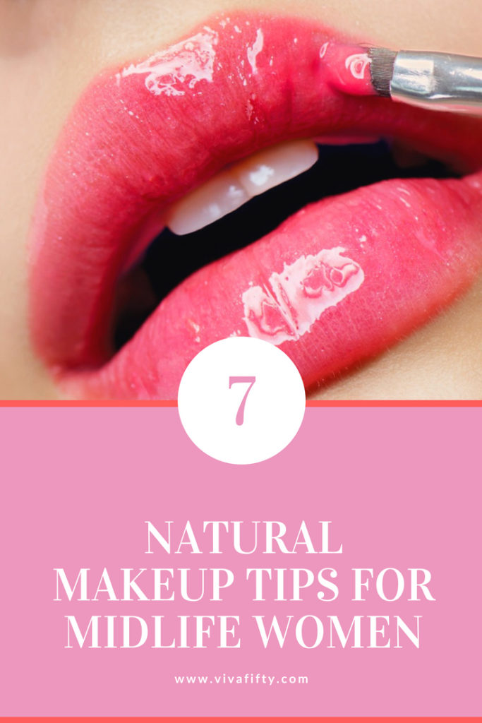 Natural makeup tips for midlife women