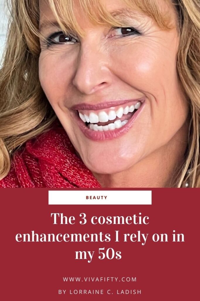 The three cosmetic enhancements I rely on in my fifties