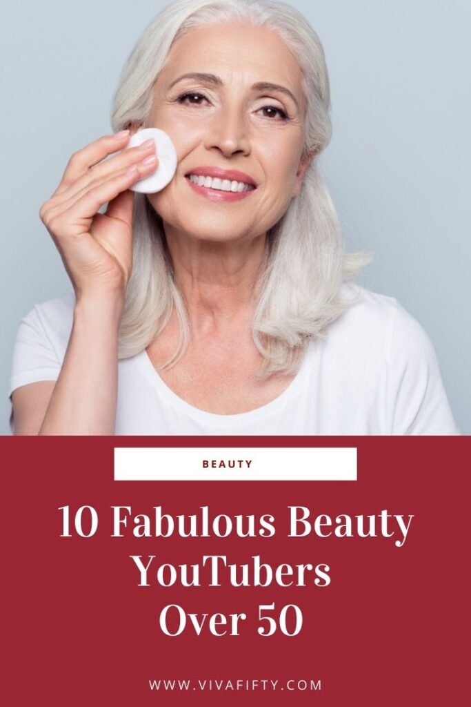 10 Beauty YouTubers over 50 rocking skincare & makeup