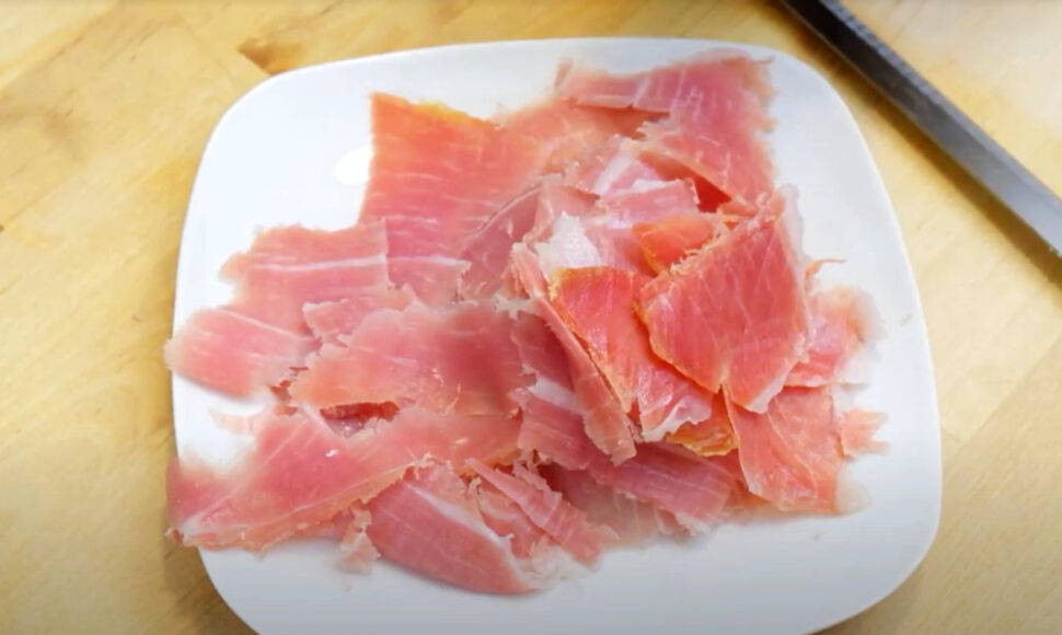 How I carved a Noel serrano ham for the very first time